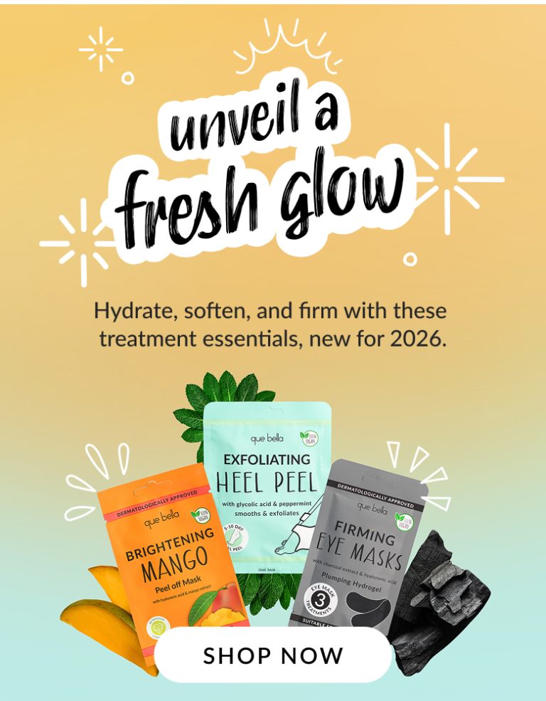 Face Masks, Face Peels & Facial Skin Care Products - Que Bella Beauty